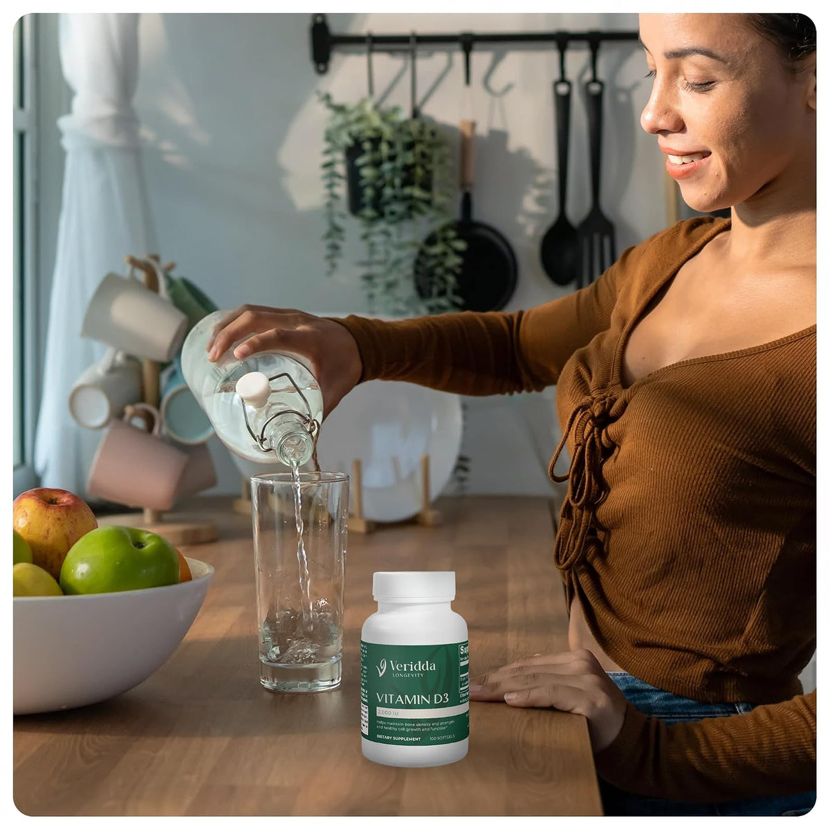 Convenient softgel form of Vitamin D3