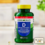 Convenient softgel format for vitamins
