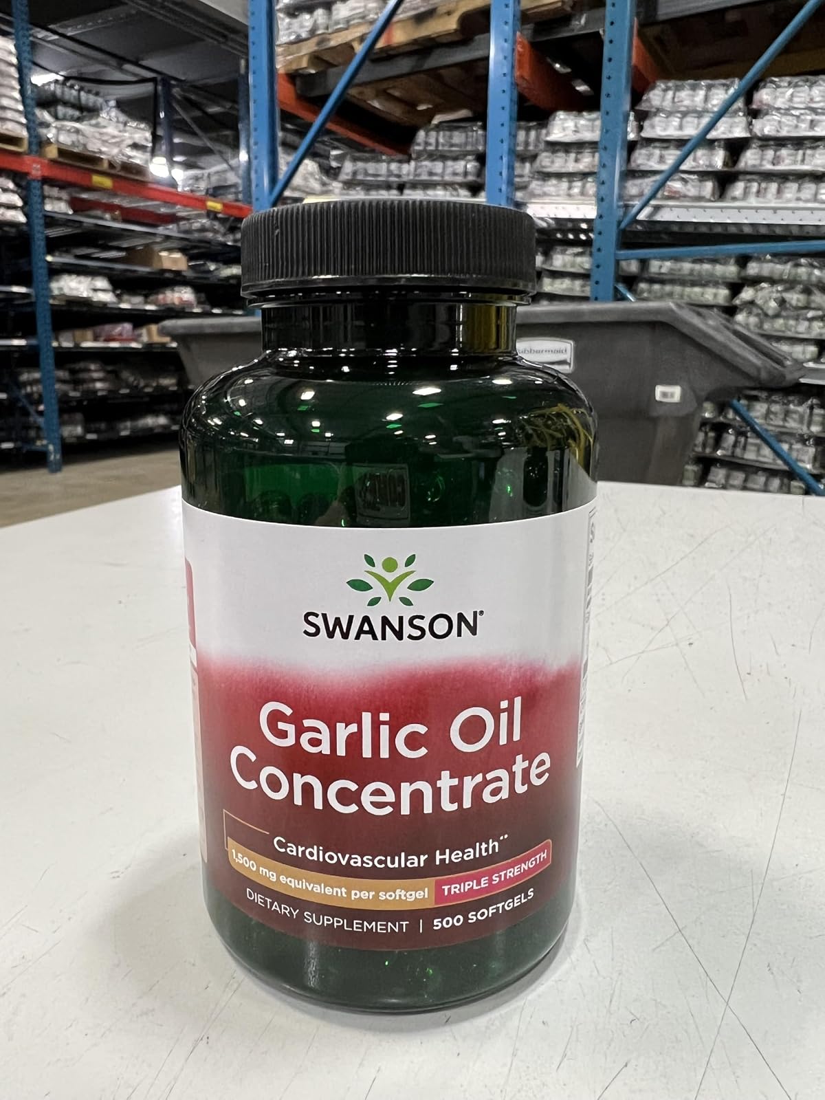 Convenient softgels for daily garlic intake