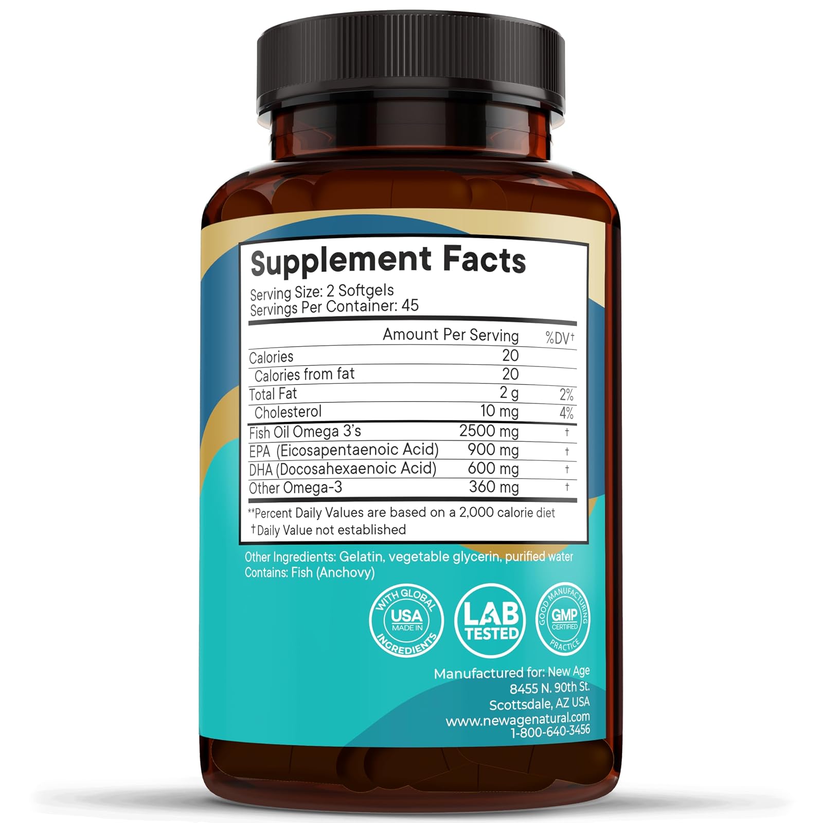 convenient softgels for daily omega 3