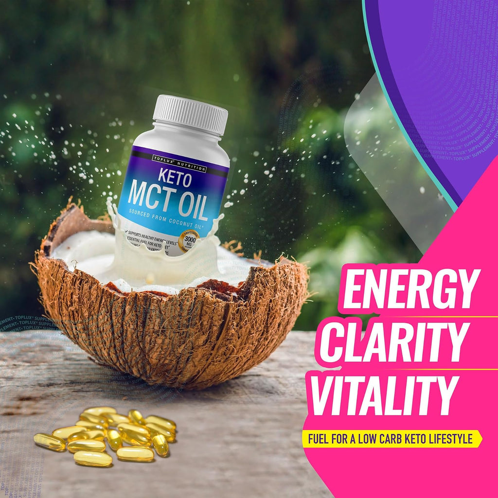 Convenient softgels for keto diet support
