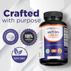Convenient softgels for MCT oil