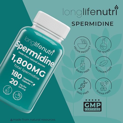 Convenient spermidine capsules for busy lifestyles