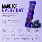 Convenient sports electrolyte stick packs