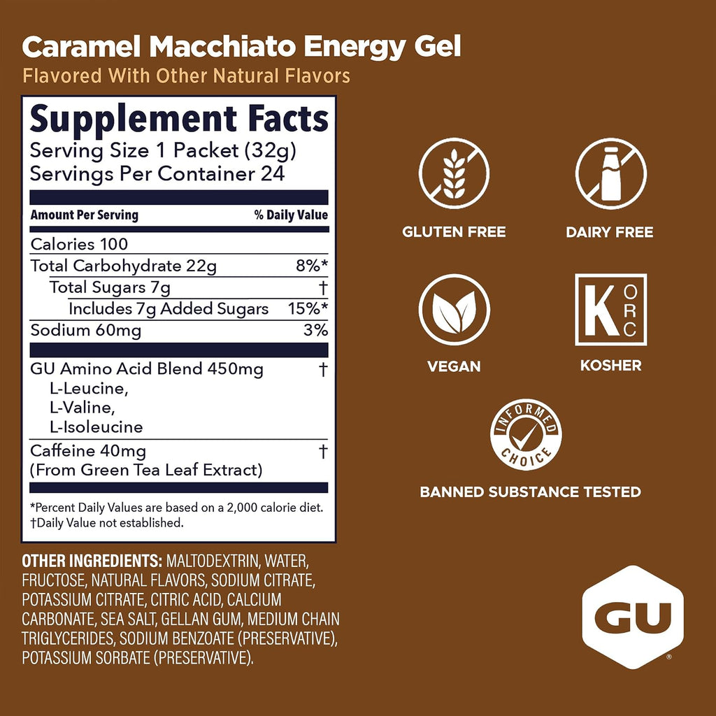 Convenient sports nutrition gel pack