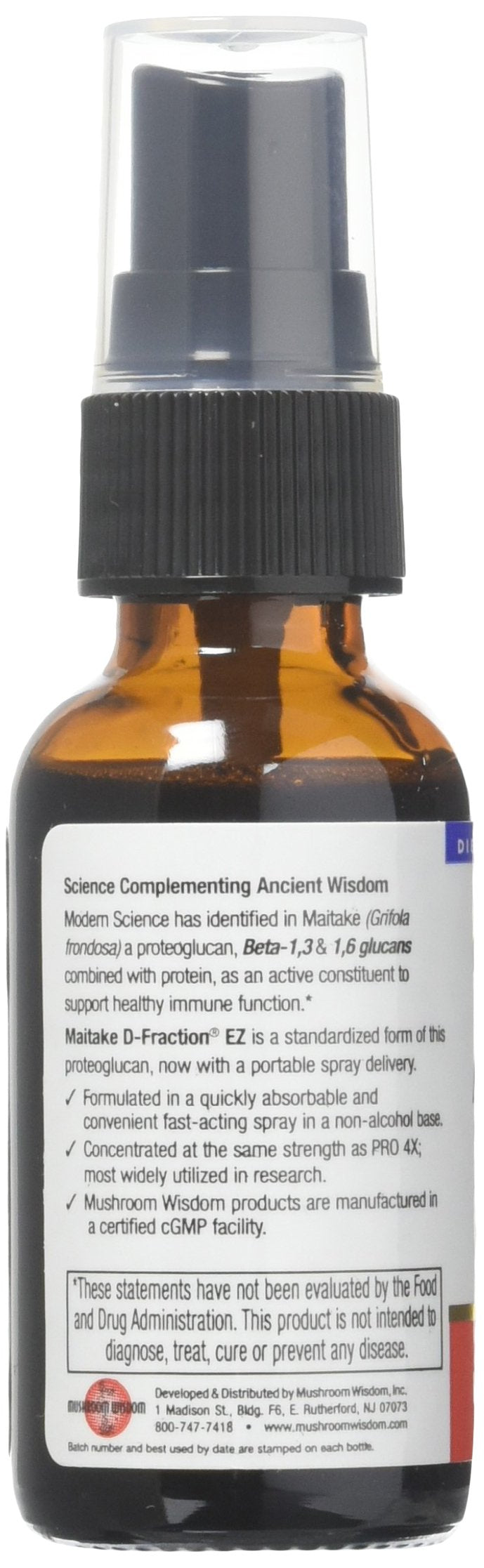 Convenient spray for daily mushroom benefits