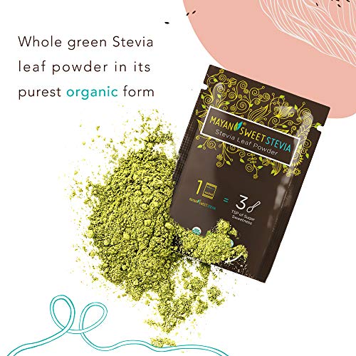 Convenient stevia sachets for on-the-go