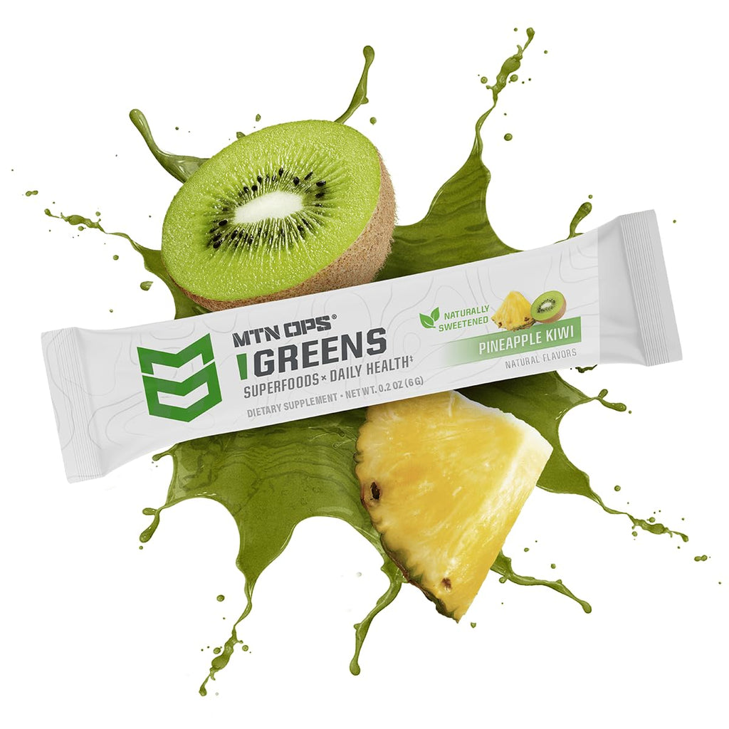 Convenient stick packs for greens