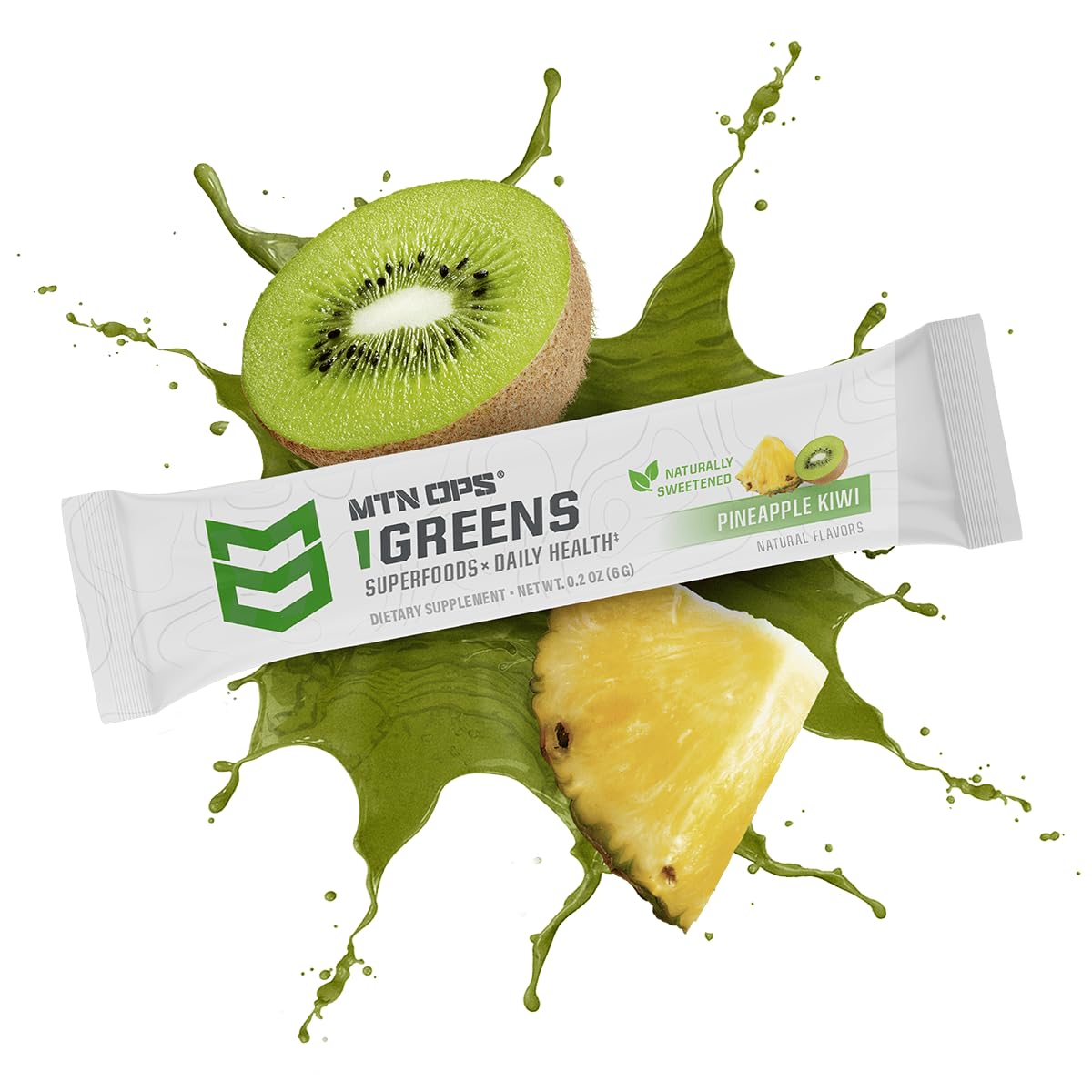 Convenient stick packs for greens