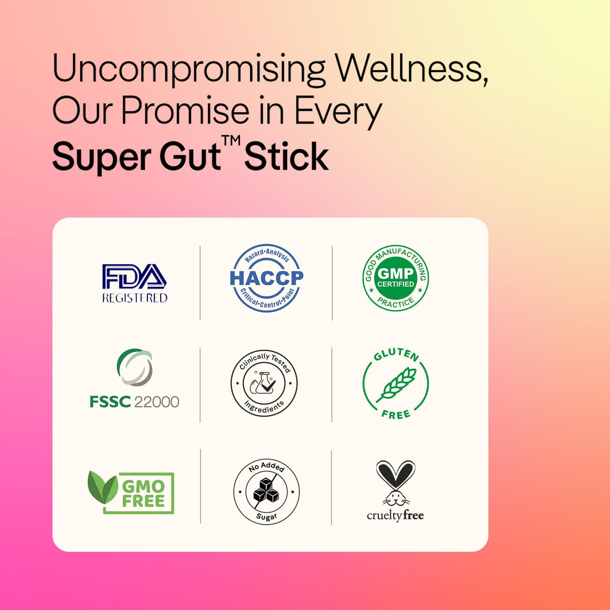 convenient stick packs for gut wellness