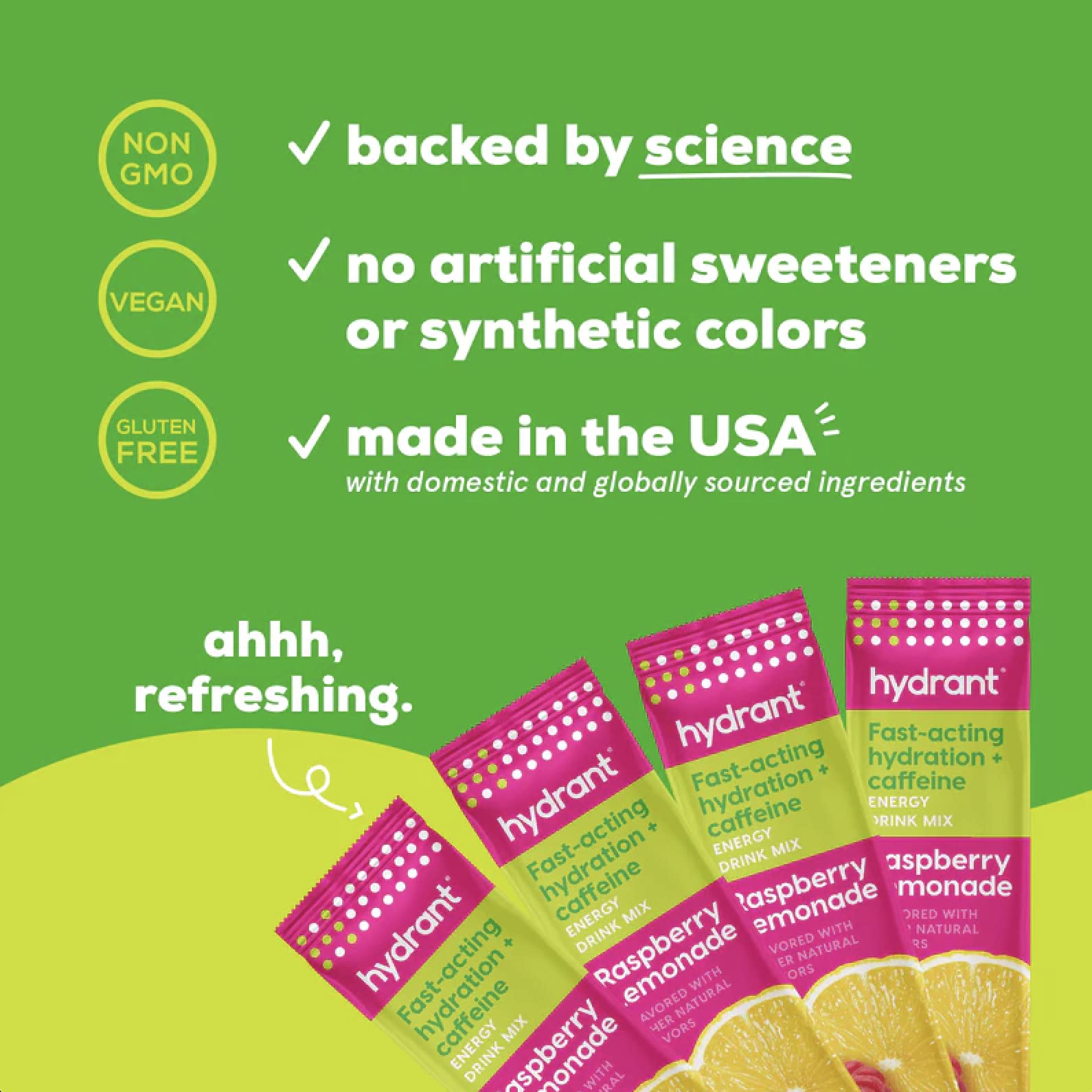 convenient stick packs for on-the-go