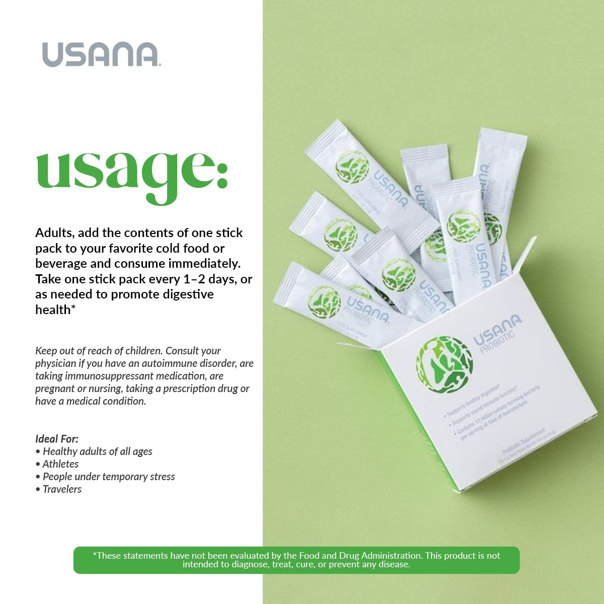 convenient stick packs for probiotics