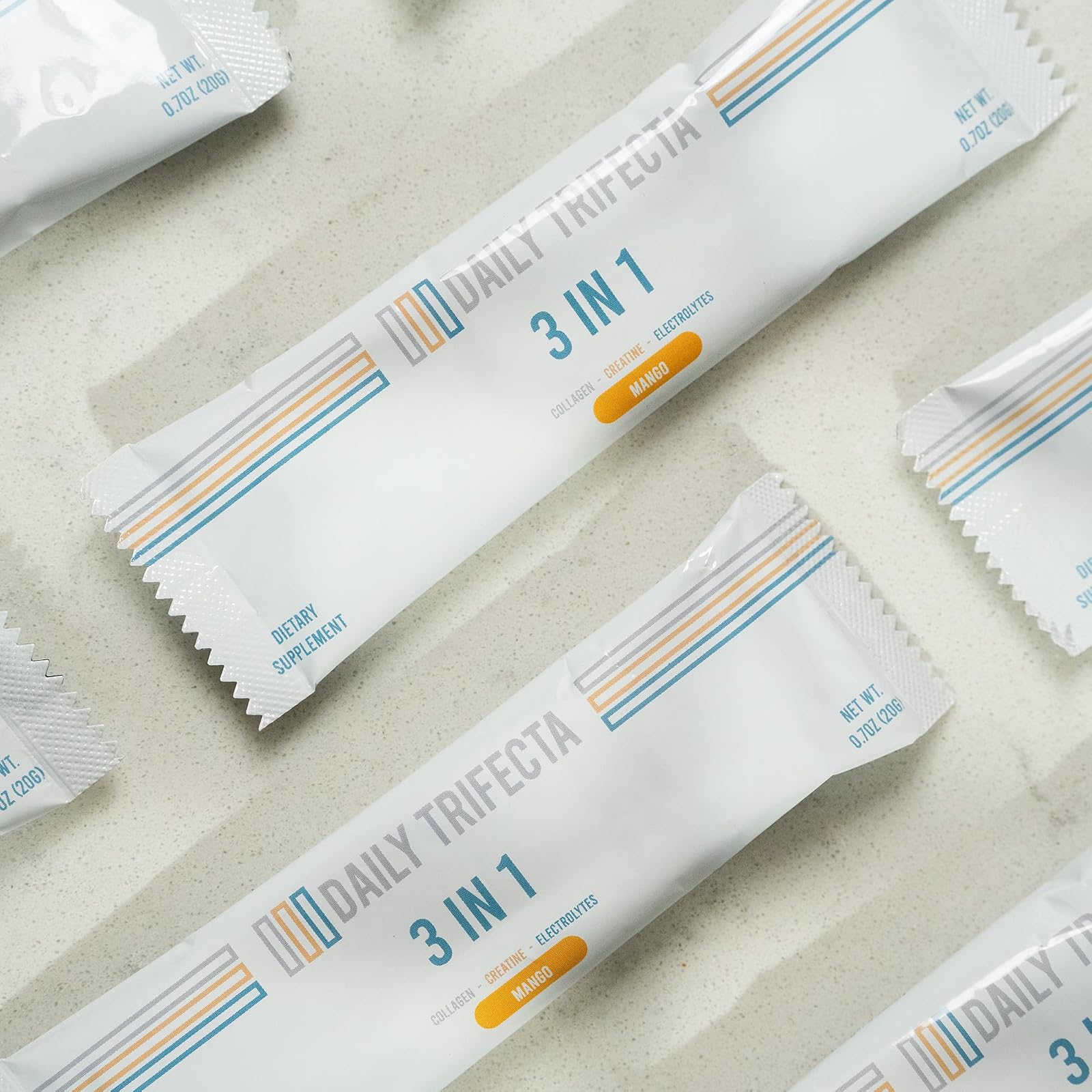 Convenient stick packs for workouts