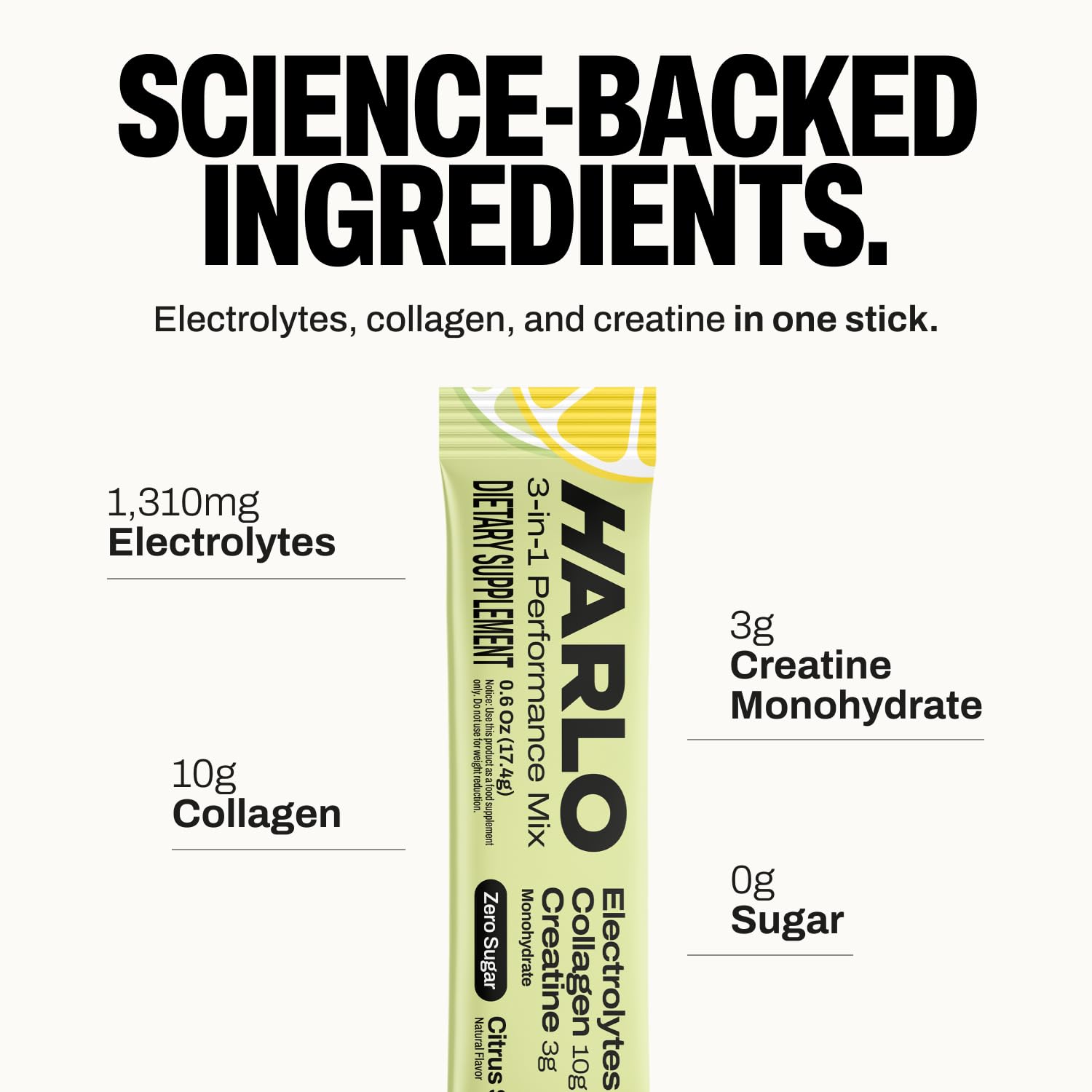 Convenient stick packs of collagen