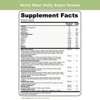 Convenient super greens powder for on-the-go