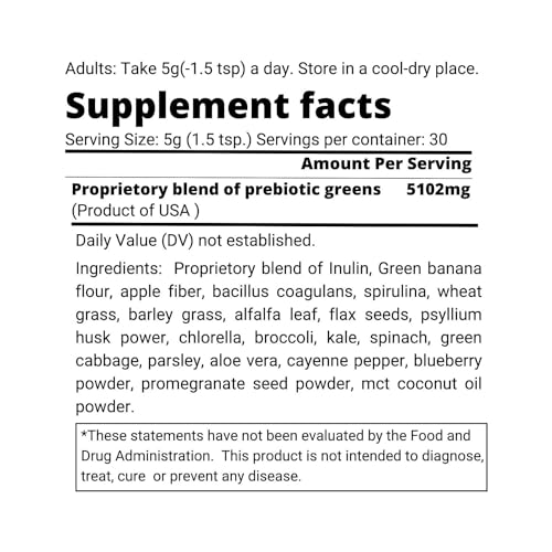 Convenient superfood powder for wellness