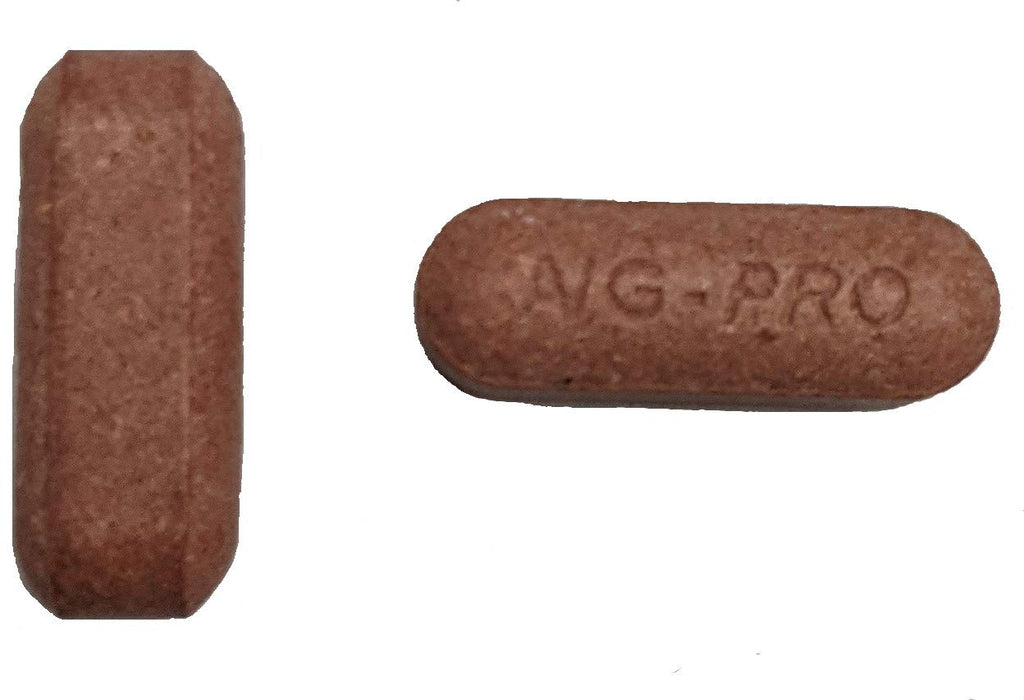 Convenient tablet form for easy intake