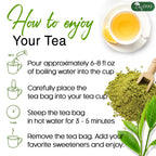 convenient tea bags for easy brewing