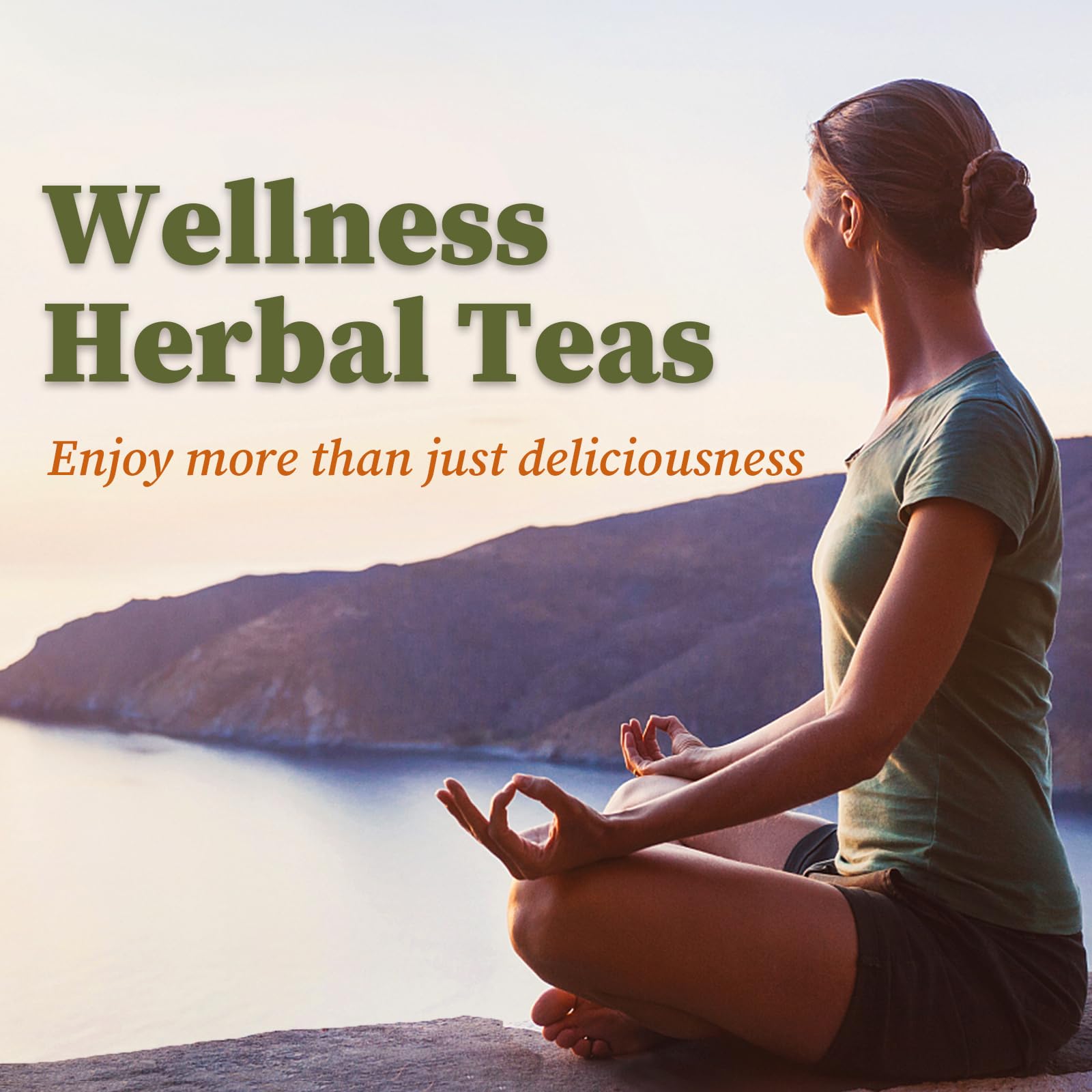 convenient tea bags for easy brewing