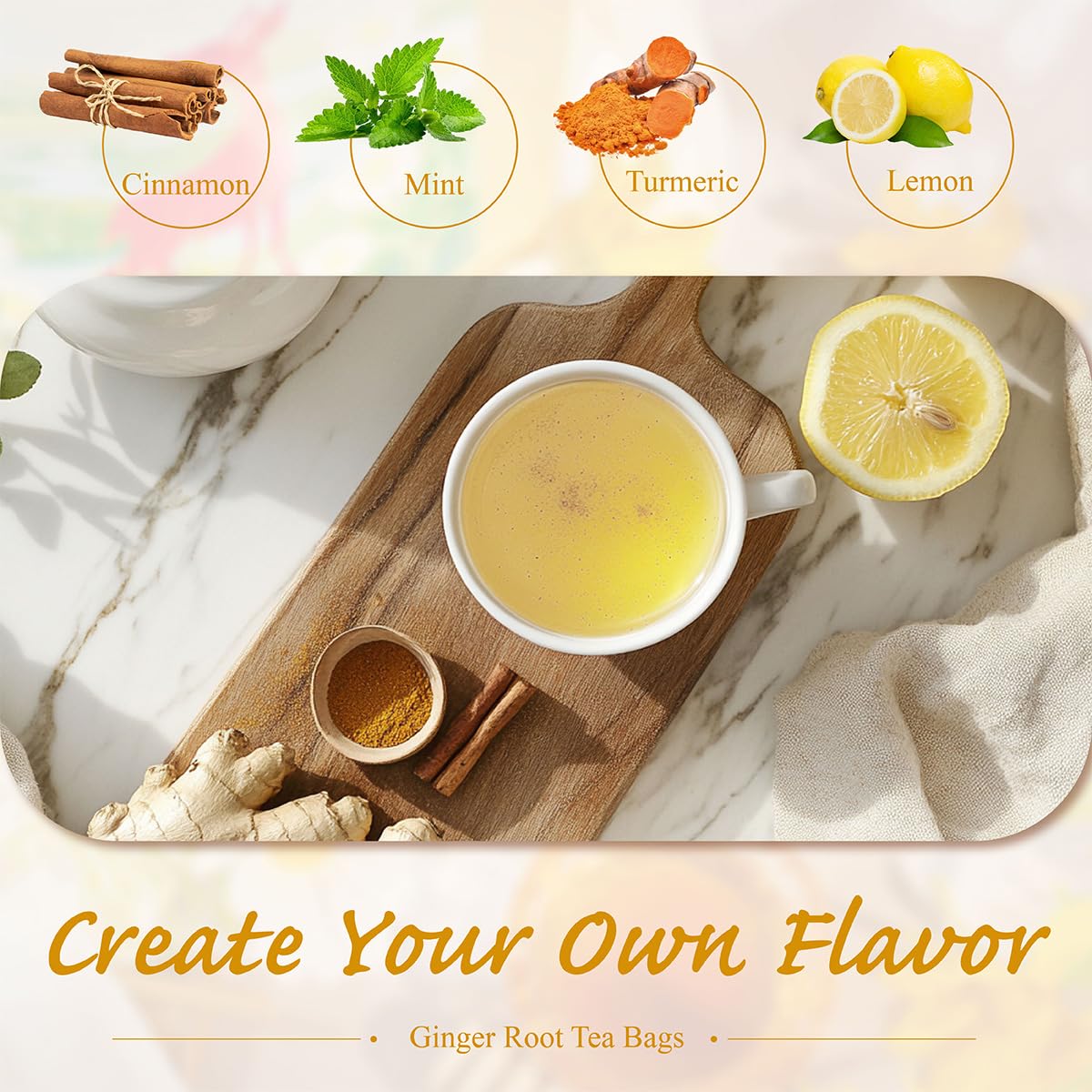 convenient tea bags for quick brewing