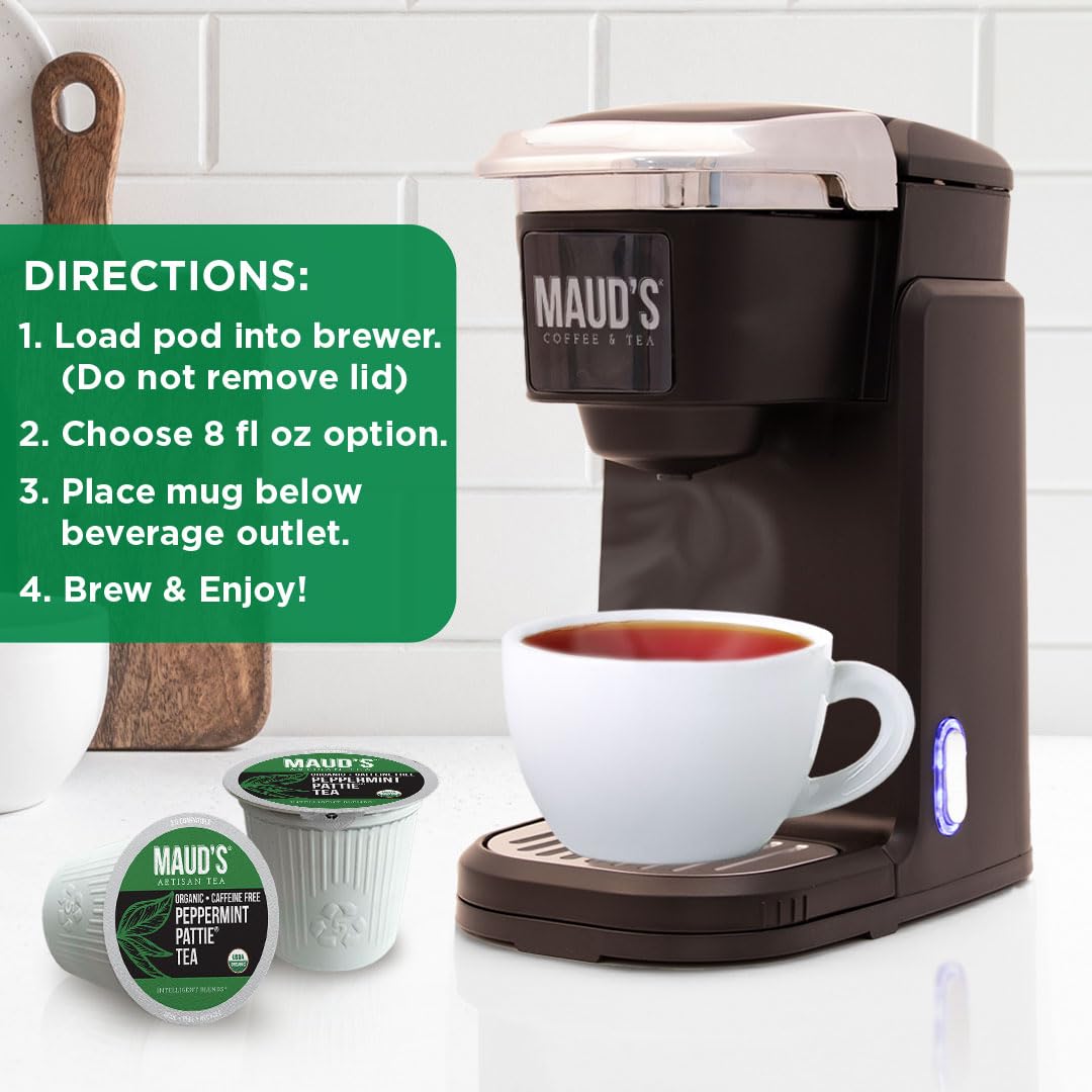 convenient tea pods for quick brewing