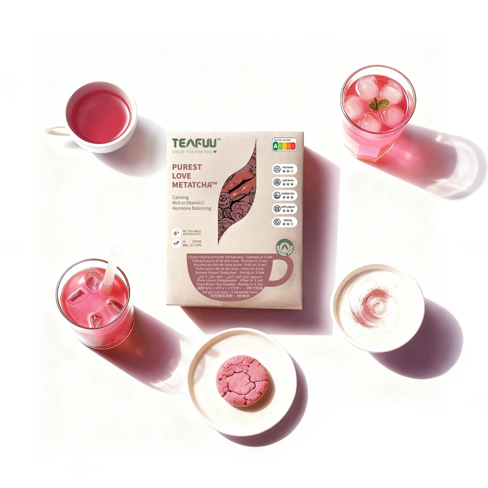 convenient tea powder for travel