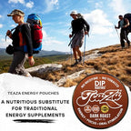 Convenient TeaZa pouches for workouts