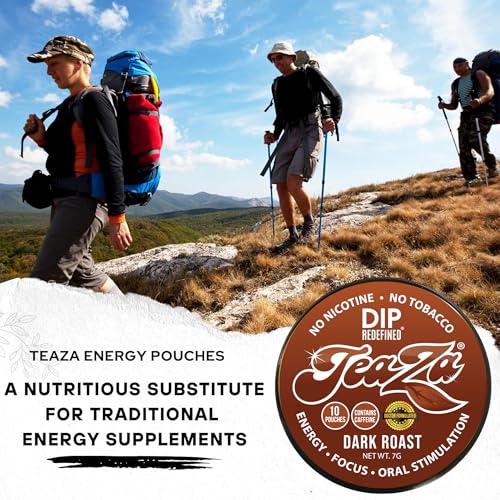 Convenient TeaZa pouches for workouts