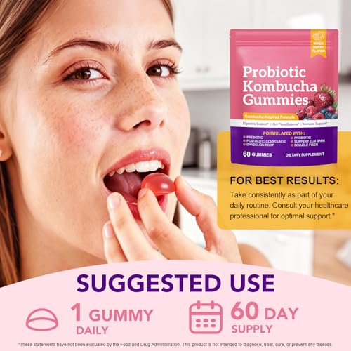 convenient Tiuedu gummies for digestive support