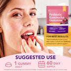 convenient Tiuedu gummies for digestive support