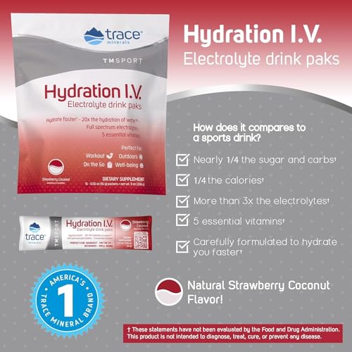 convenient trace minerals hydration packs