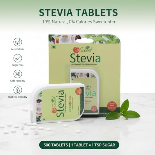 convenient travel size stevia tablets
