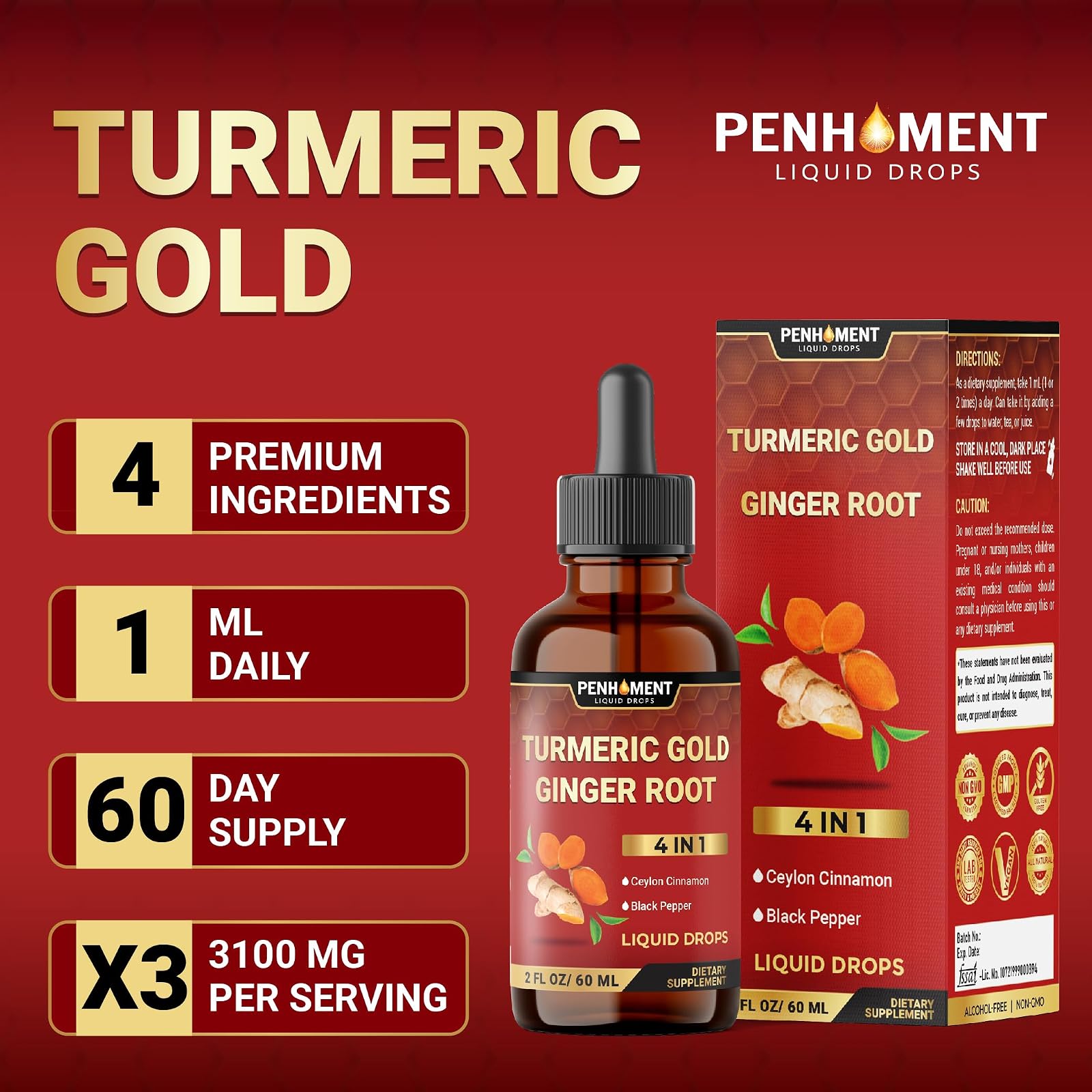 convenient turmeric curcumin dosage