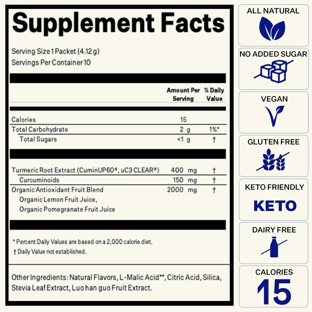 convenient turmeric powder packets