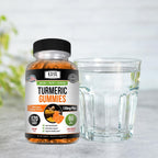 Convenient turmeric supplement for on-the-go