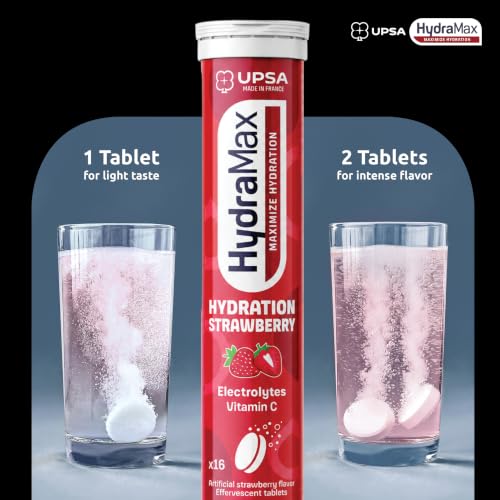 Convenient Upsa electrolyte tablets for travel
