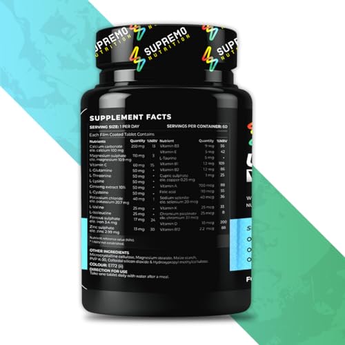 Convenient vegan vitamins for daily use