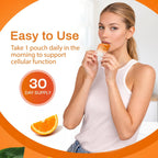 convenient vials of glutathione supplement