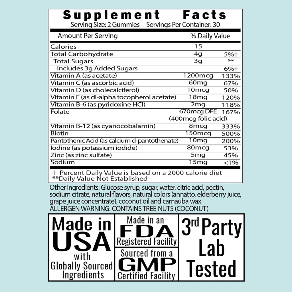 Convenient vitamin A gummies for wellness