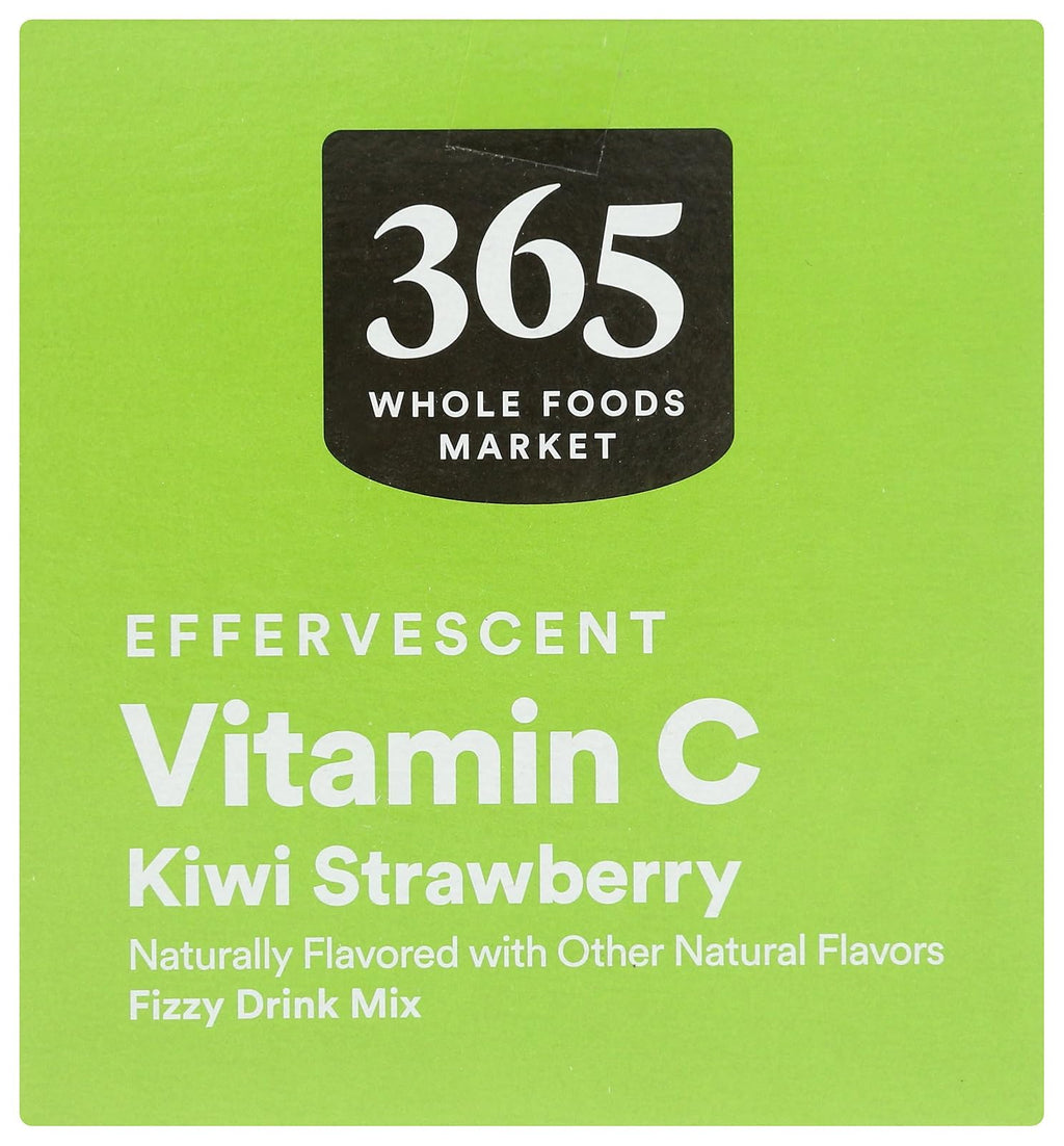 Convenient vitamin C powder packets