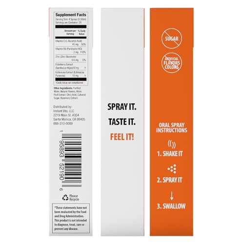 convenient vitamin C supplement spray