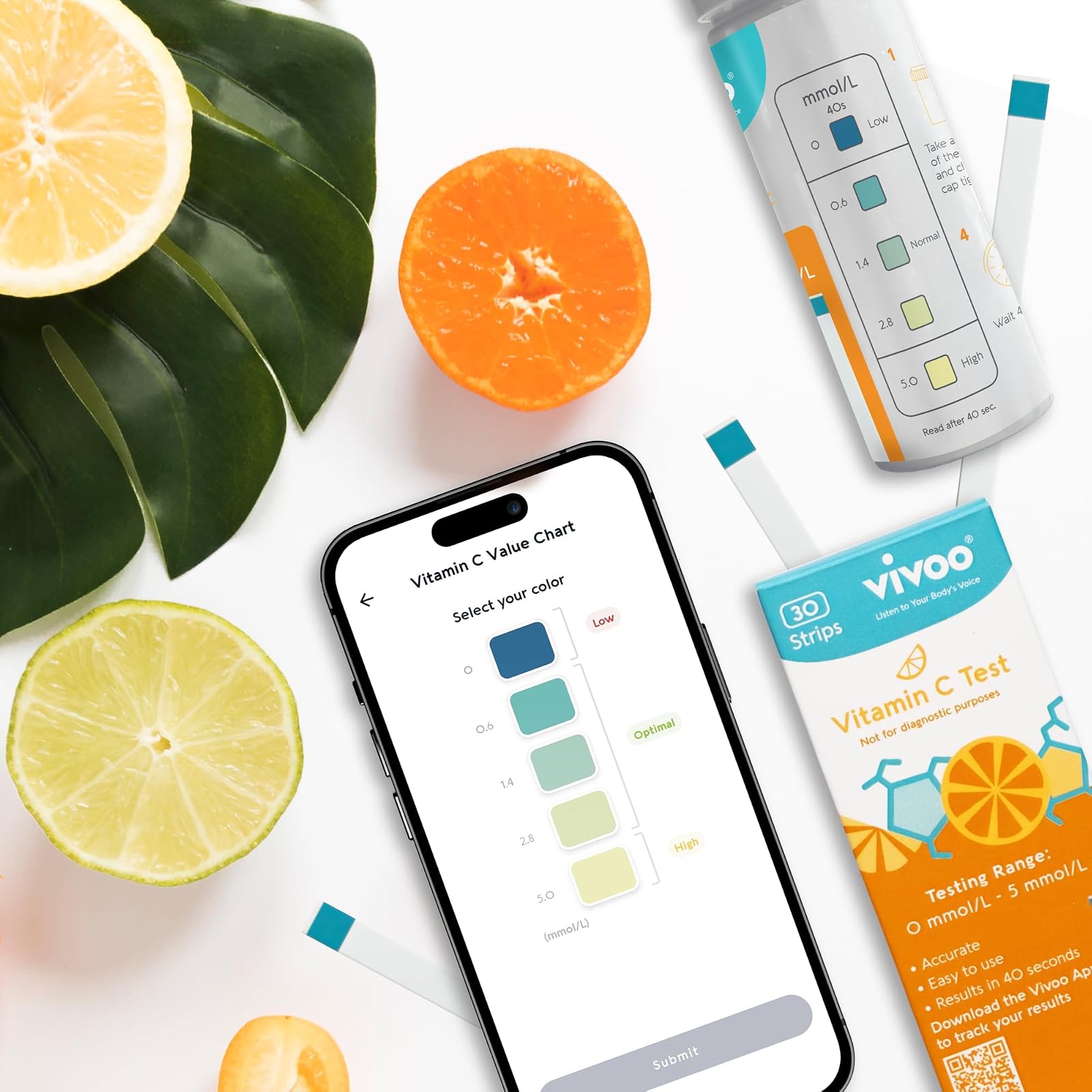 convenient vitamin c testing solution