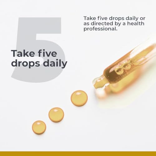 Convenient vitamin D drops for daily use