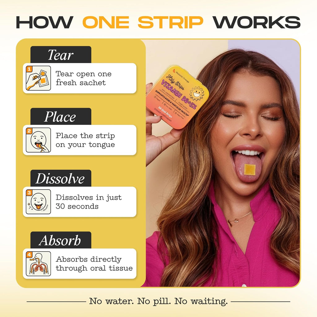 convenient vitamin D strips