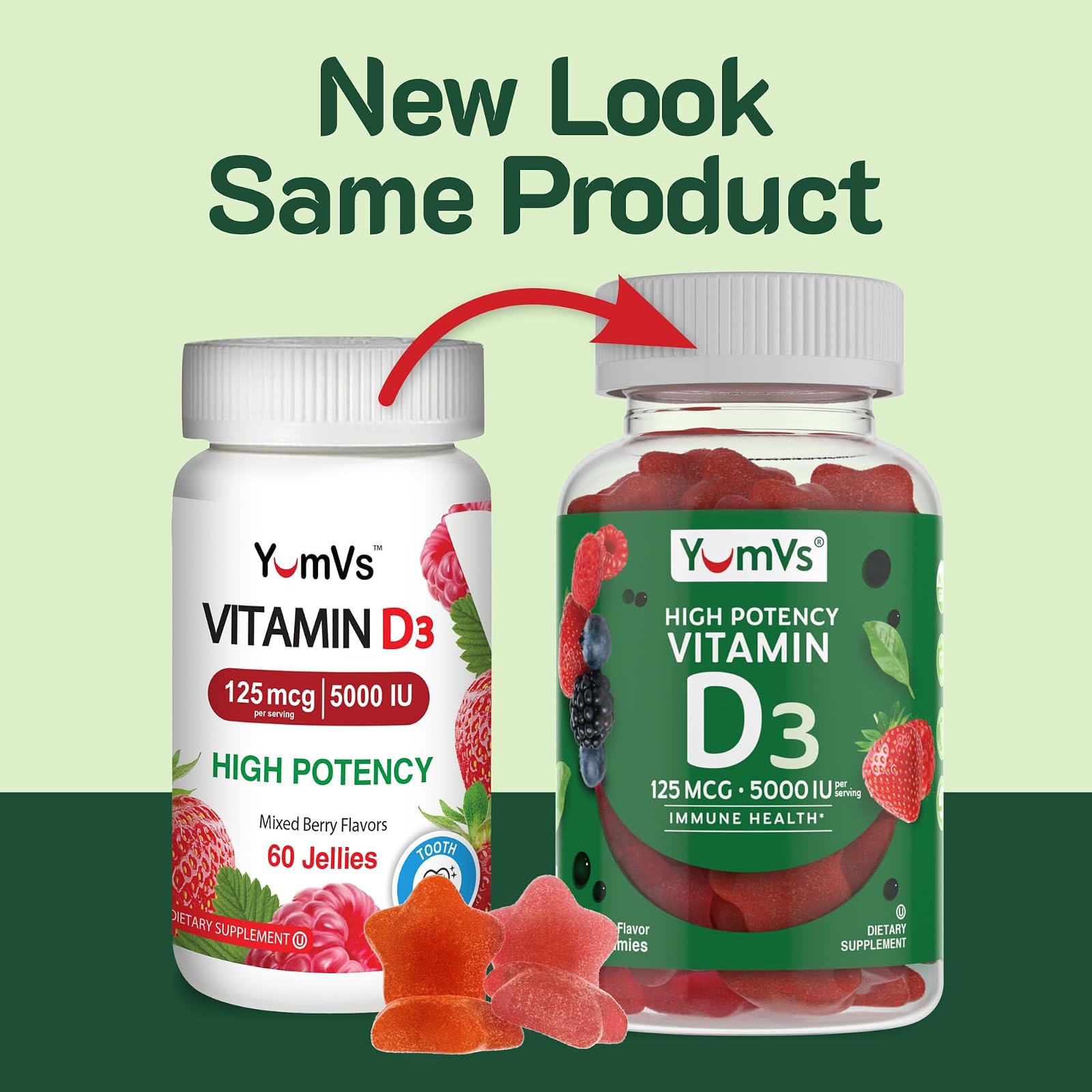 Convenient vitamin D3 5000 IU dosage