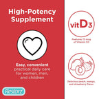 Convenient Vitamin D3 for daily wellness