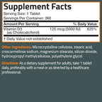 Convenient Vitamin D3 for healthy lifestyle