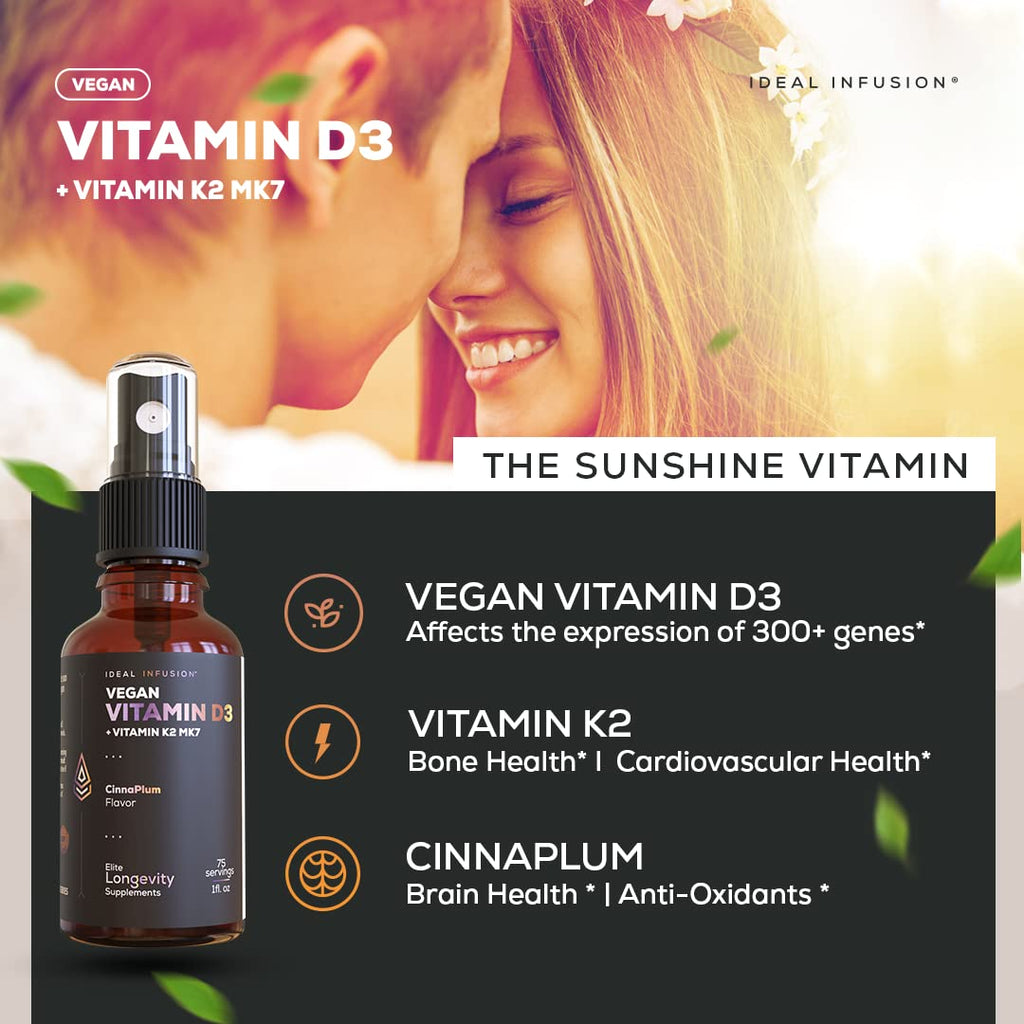 convenient vitamin D3 liquid spray