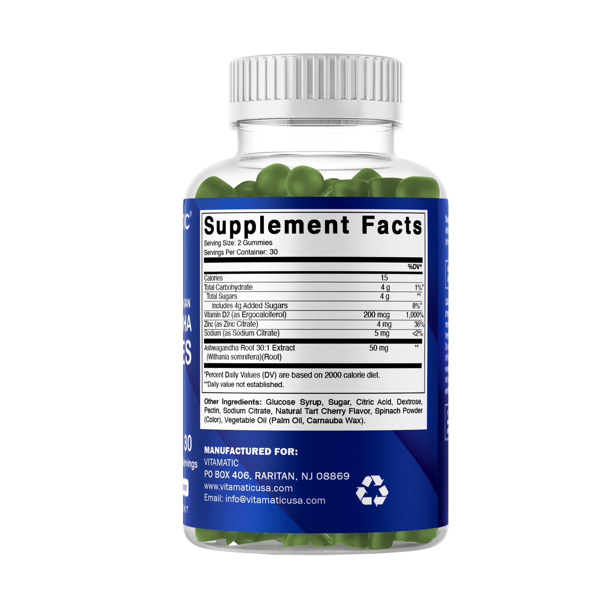 Convenient vitamin gummies for on-the-go