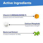 Convenient vitamin K sublingual format